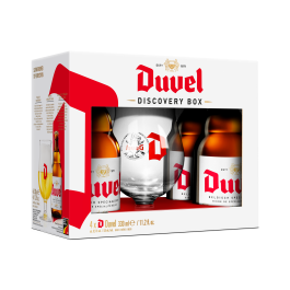 Duvel Gift Pack - 4 x 33cl + 1 Glass - Duvel webshop