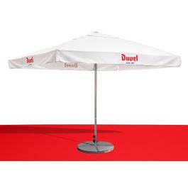 Duvel Parasol 3,5m – Wit - Duvel webshop